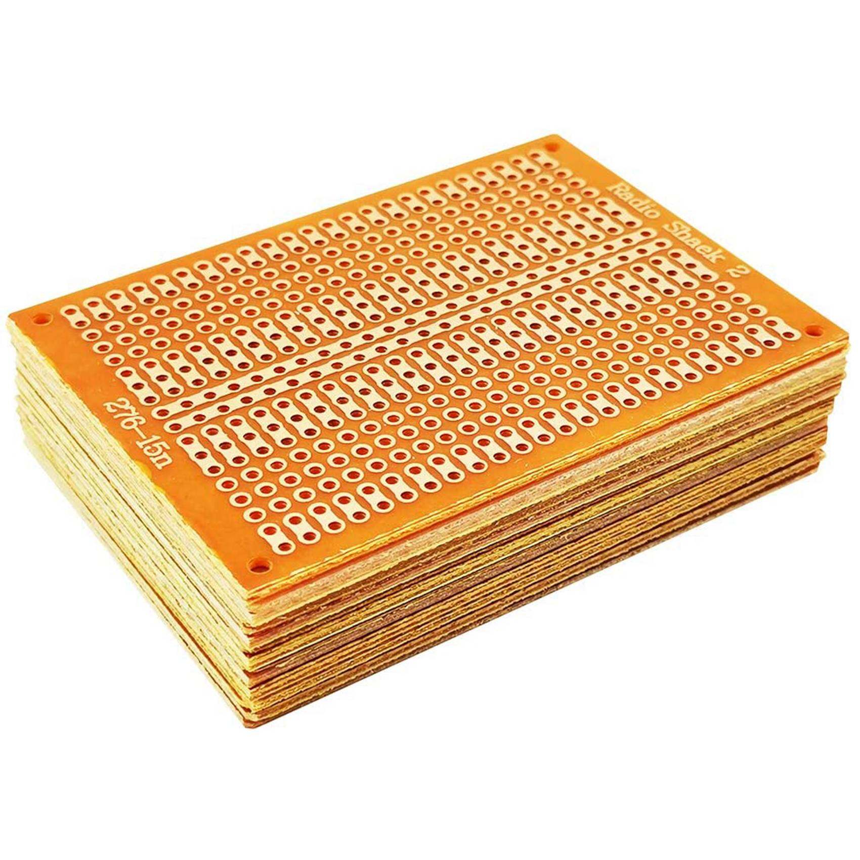 15Pcs PCB Protoboards,YUNGUI 5X7cm 1-2-3 Perf Board Circuit Board Strip ...