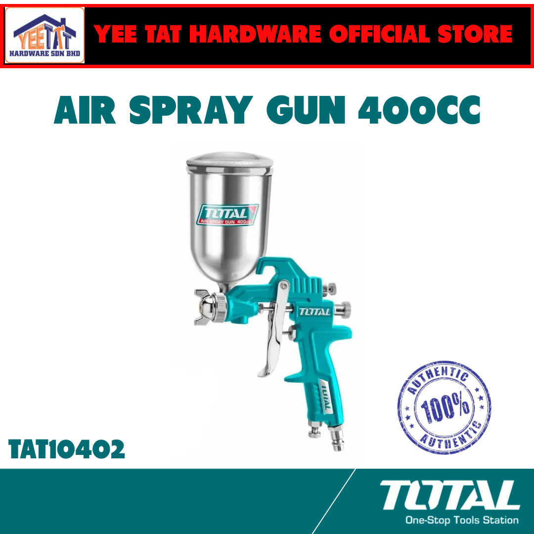 [ TOTAL ] TAT10402 AIR SPRAY GUN (400CC) | Lazada