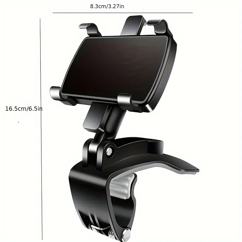 Swivel 360 Car Phone Holder Car Control Panel Cell Phone Holder GPS ...