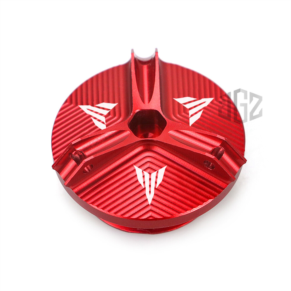 MT Motorcycle CNC Engine Oil Cap Bolt Plug Screw Fuel Filler Cover for ...