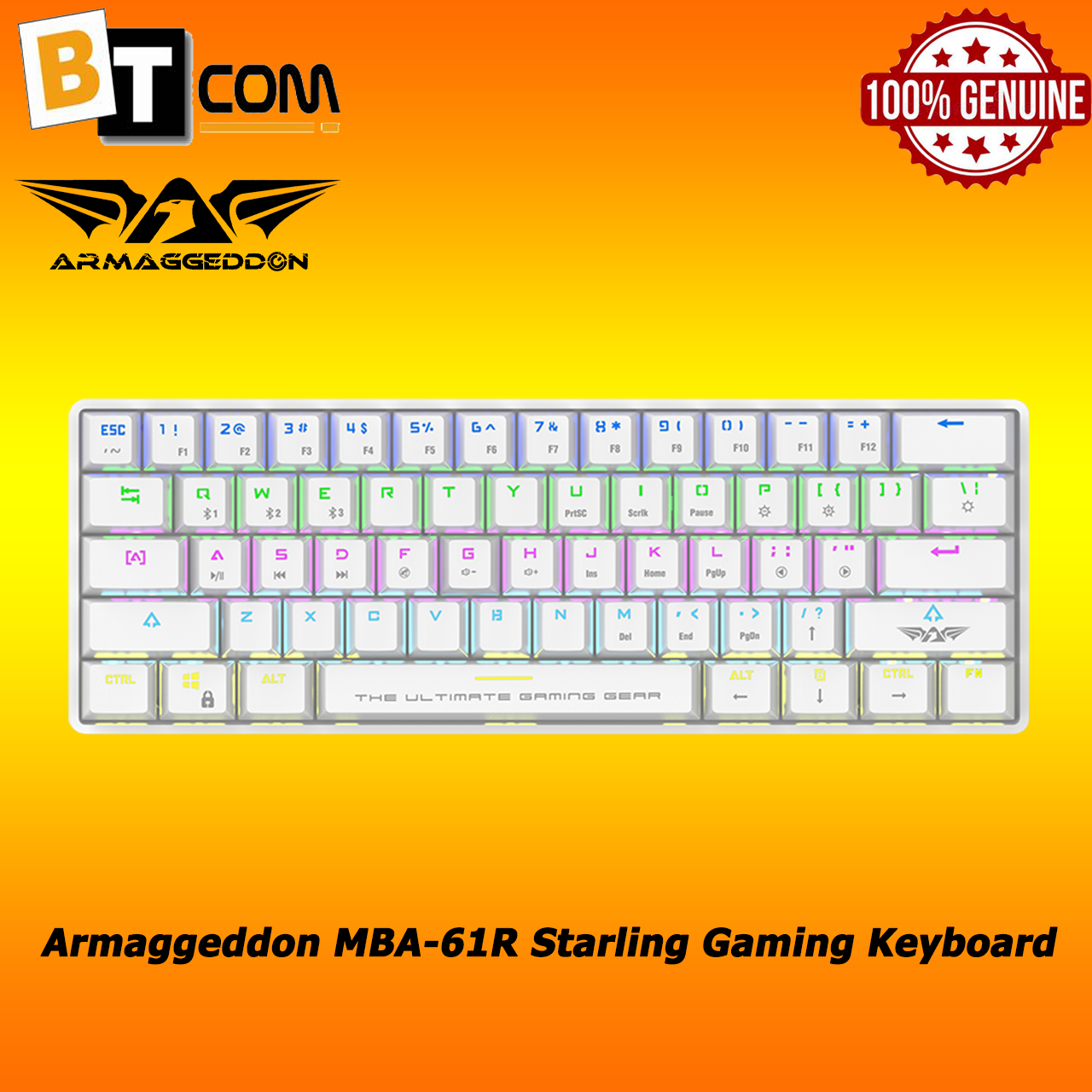 Armaggeddon MBA-61R Starling Dual-Mode (Wired/Bluetooth) Gaming ...
