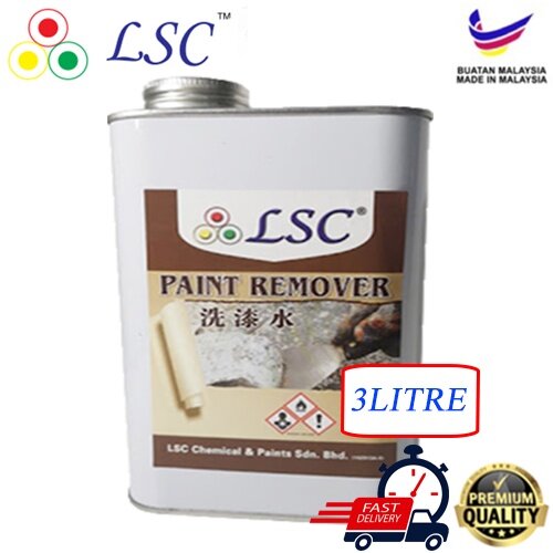 LSC Paint Remover for Wood and Metal (100% Buatan Malaysia) Penanggal ...
