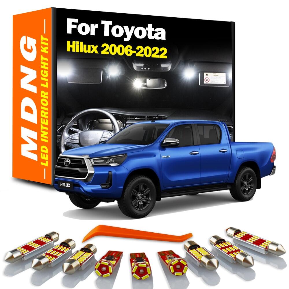 LED Interior Light Kit For Toyota Hilux 2006- 2011 2012 2013 2014 2015 ...