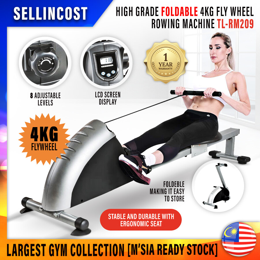 SellinCost High Grade Rowing Machine FOLDABLE Cardio Workout Exercise ...