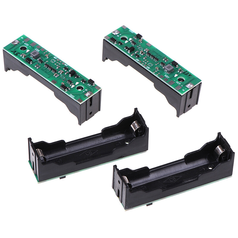 1Pc 18650 Battery Step Up Module 4 in 1 Integrated Plate 5/6/9/12V ...