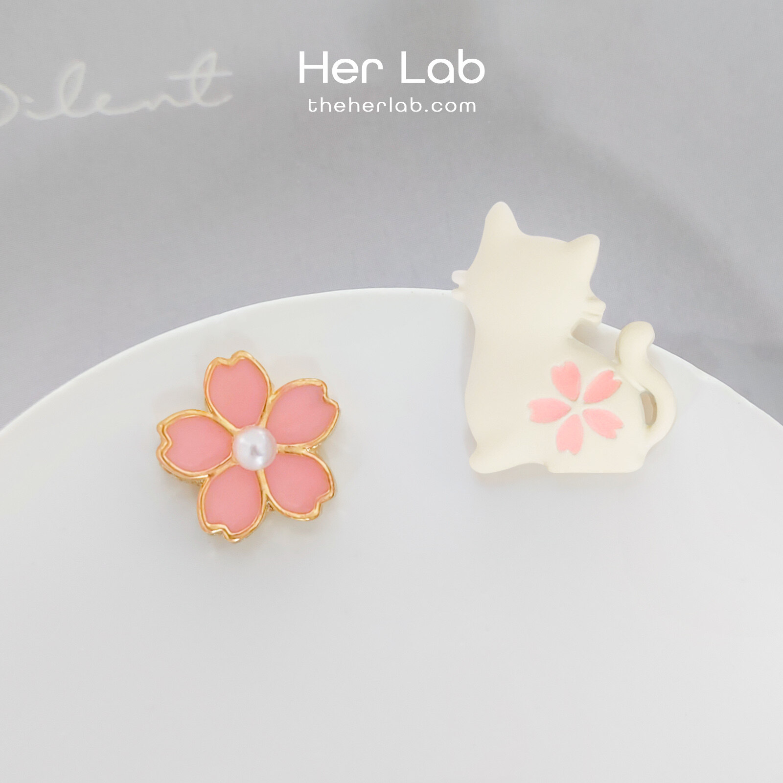 Her Lab | 14K Gold Plated Asymmetrical Designer Earrings Pride Month ...