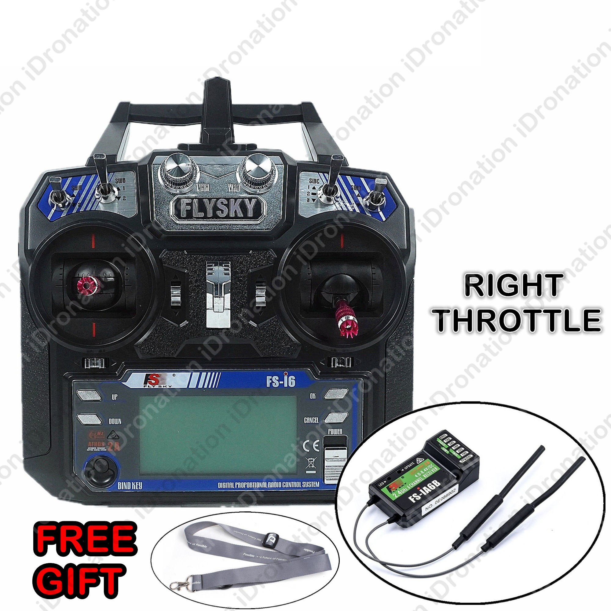 🔥 LOCAL STOCK FlySky FS-I6 Remote Control Controller 2.4G 6CH AFHDS RC ...