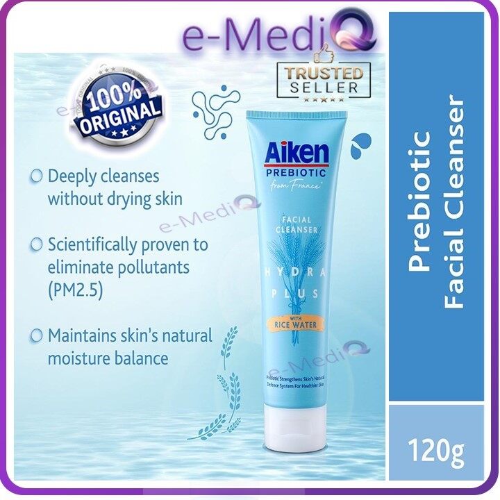 AIKEN PREBIOTIC Hydra Plus Facial Cleanser 120g | Lazada
