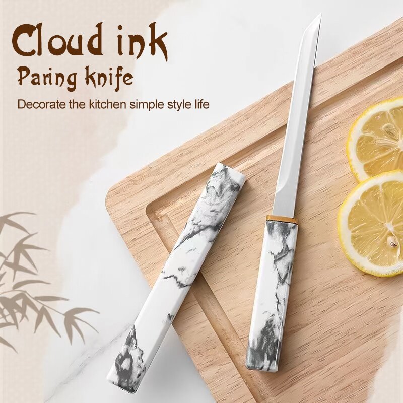 Mini Wooden Color Fruit Knife Non-regulated Knives Stainless Steel ...
