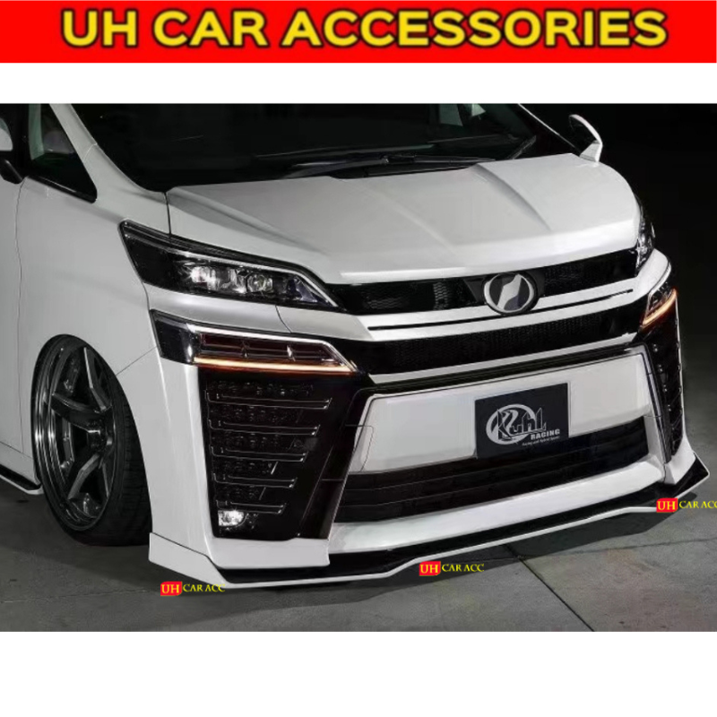 TOYOTA ALPHARD VELLFIRE 2018-2023 KUHL RACING LIP LIPS DIFFUSER BODYKIT ...