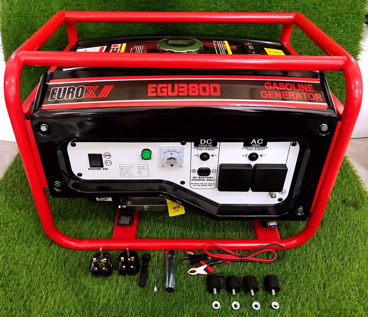 EUROX/Europower 2KW EGU2500 Gasoline Generator / 3KW EGU3800 GASOLINE ...