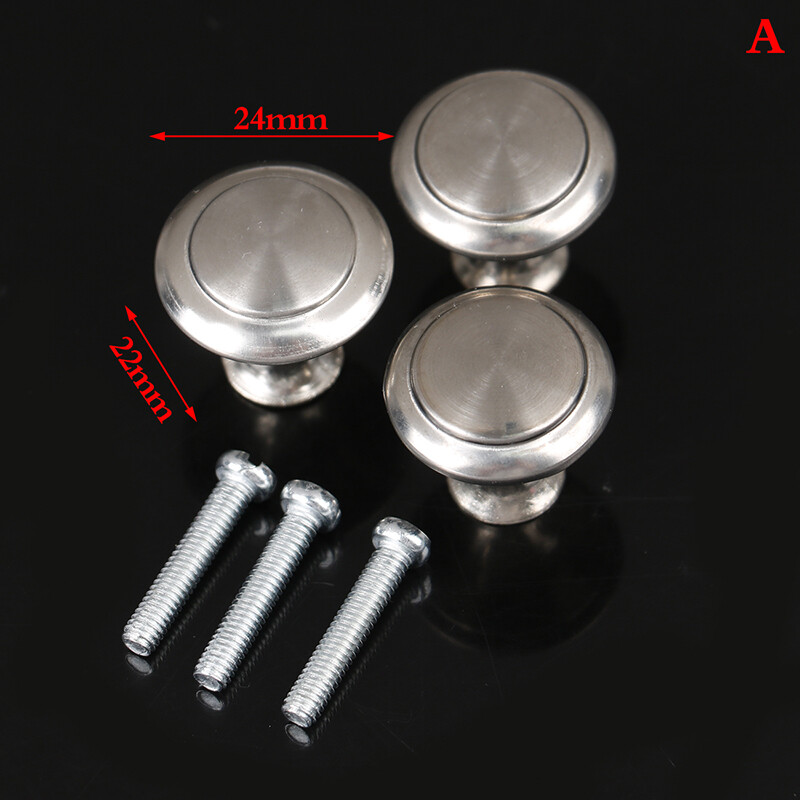 Shyli 3ชิ้นสแตนเลสลิ้นชักเฟอร์นิเจอร์มือจับตู้ครัวประตูเครื่องมือ ...