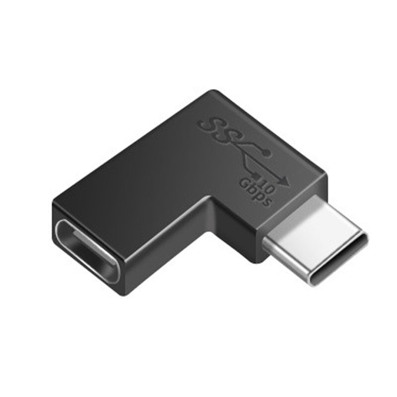 Right Angle USB C Adapter PD 100W Quick Charge 90 Degree USB Type C ...