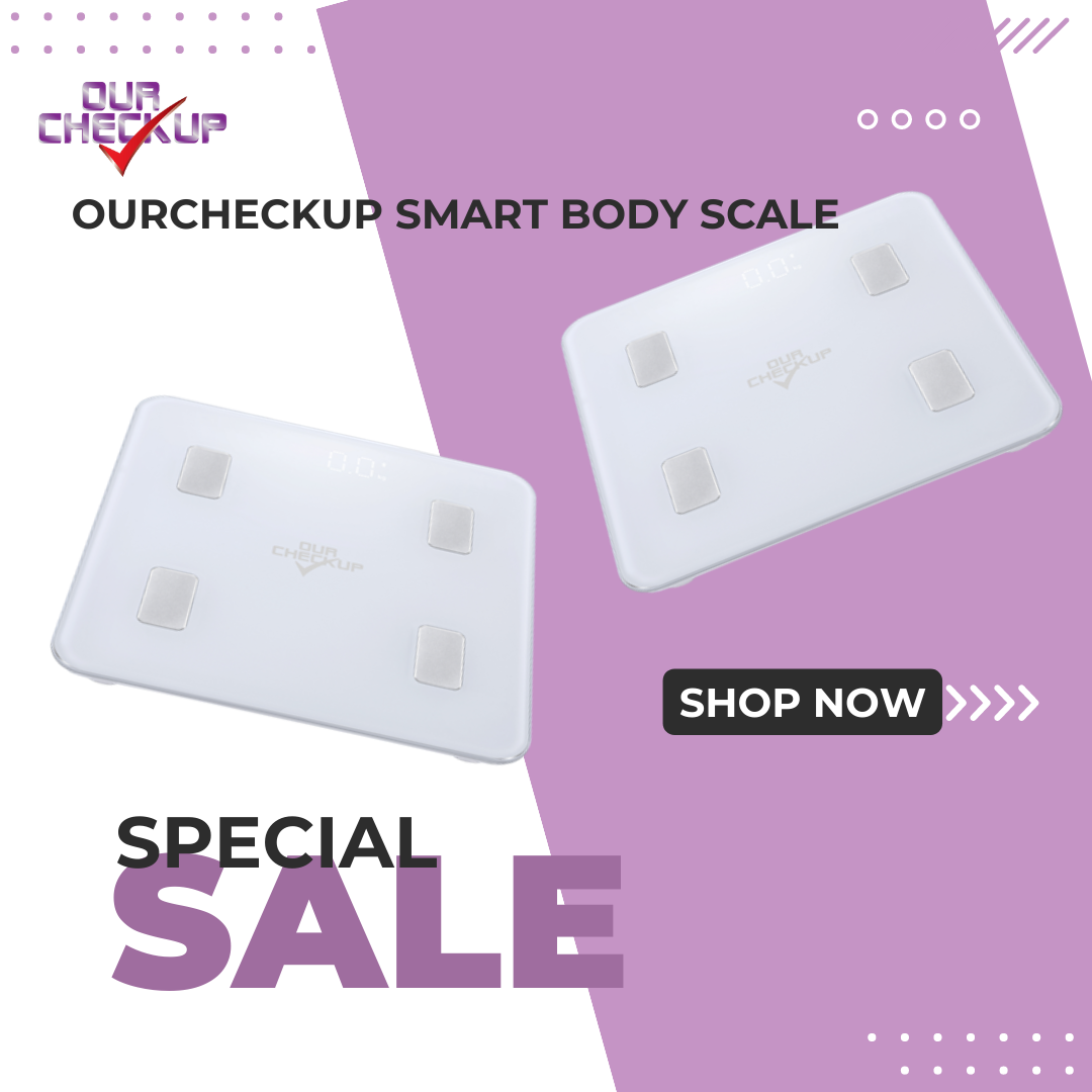 OurCheckup Smart Body Scale | Lazada
