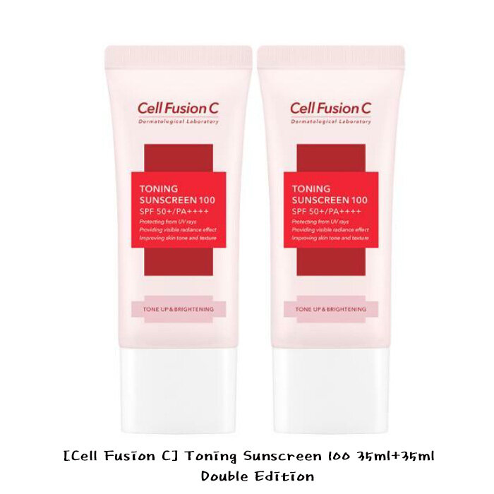 [Cell Fusion C] โทนนิ่งกันแดด100 35Ml + 35Ml เวอร์ชั่นคู่ - TodayTwoJ ...