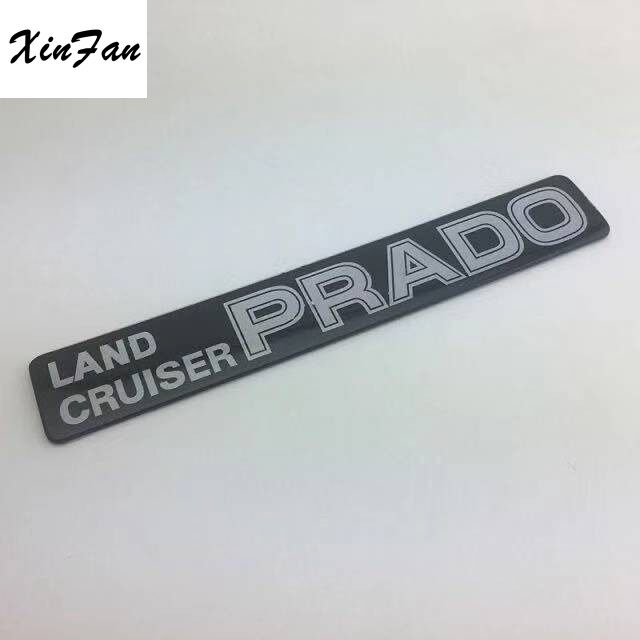 XINFAN 1 x ABS LAND CRUISER PRADO Logo Car Auto Side Rear Emblem Badge ...