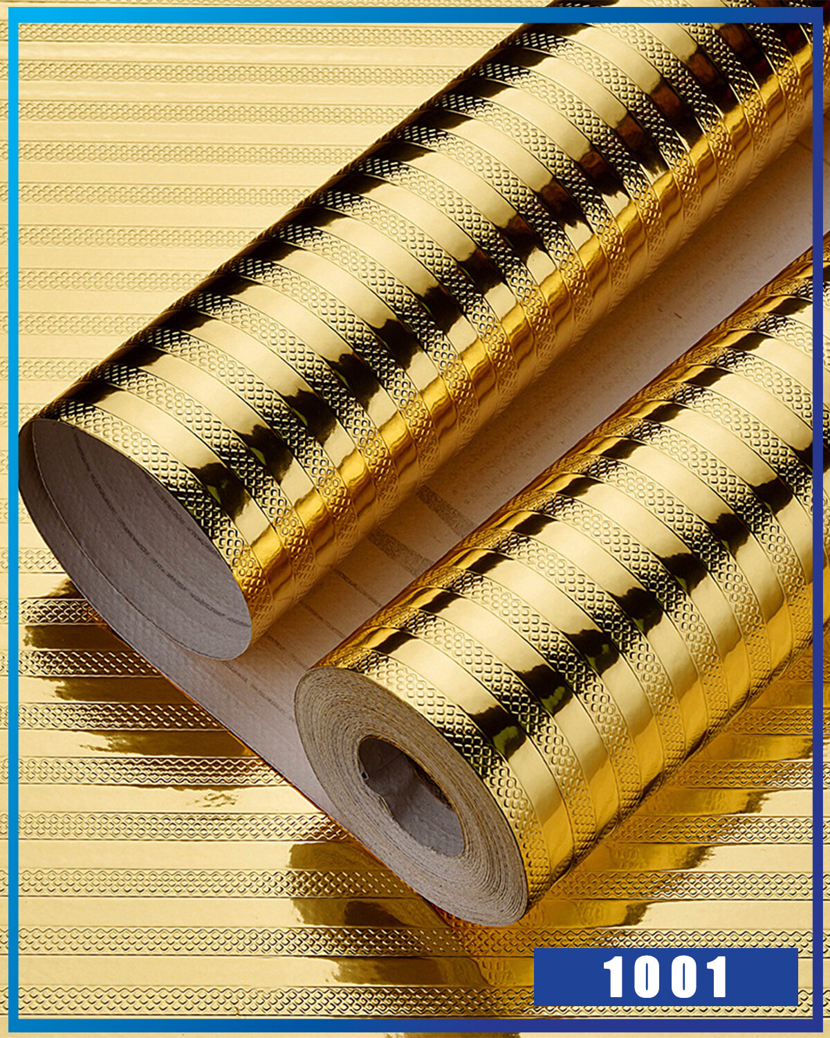 ZALALO 60cm x 100cm Aluminum Foil Stickers Tebal Buka Dan Tampal Self ...