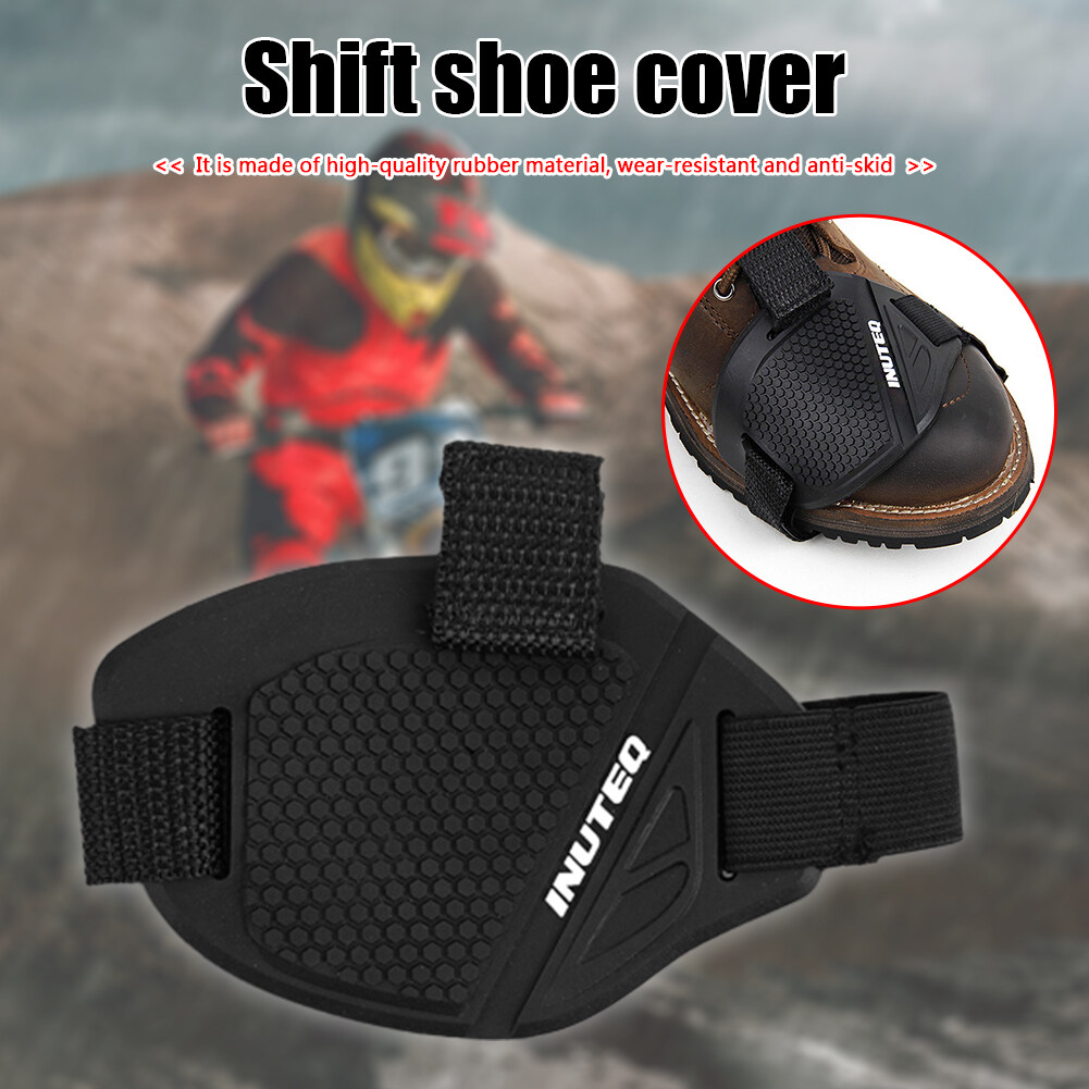 (Ready) Motorcycle Shoes Protective Gear Shift Pad Elastic Gear Shifter ...