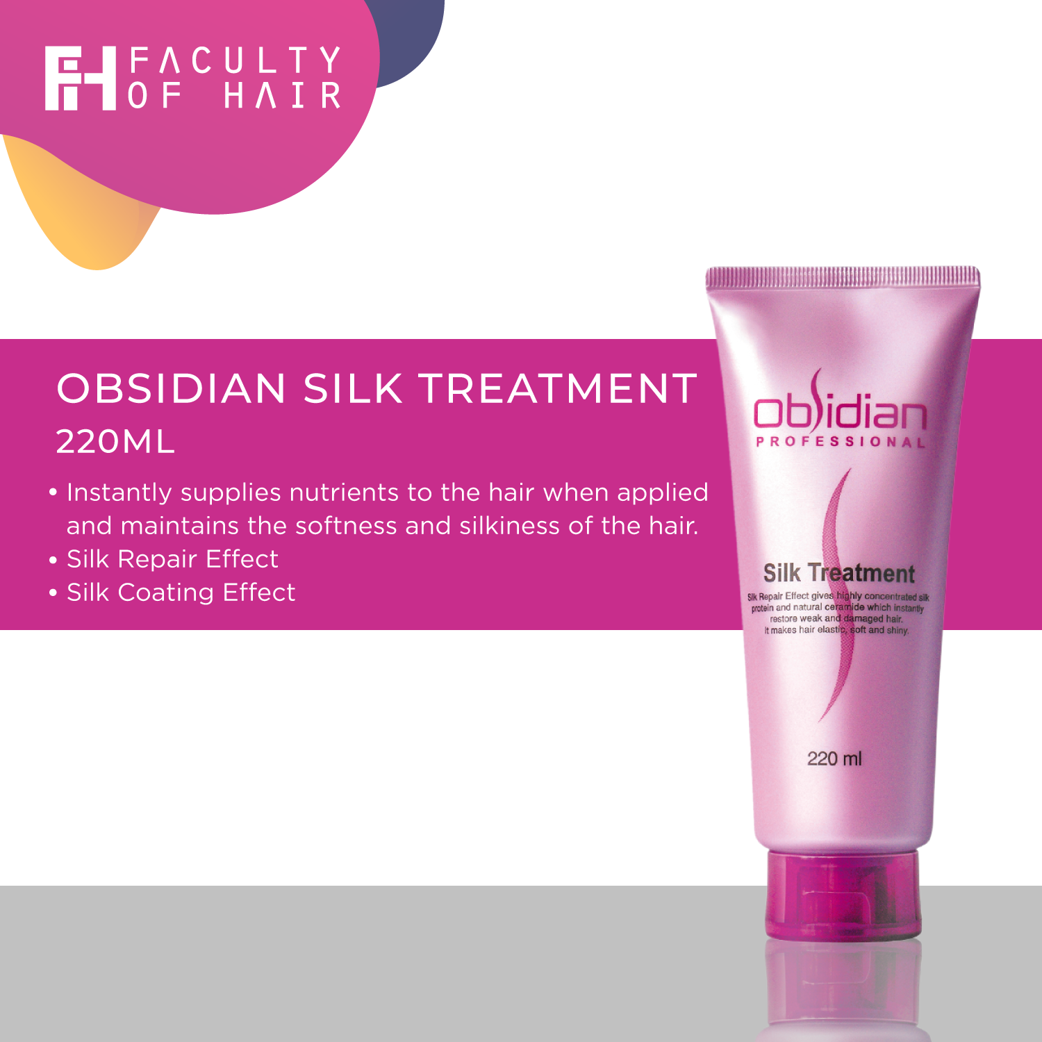 Obsidian Silk Treatment 220ml | Lazada