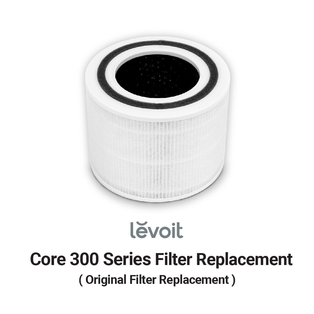 Levoit Core 300/300S Core True HEPA 3-Stage Replacement Filter Original ...