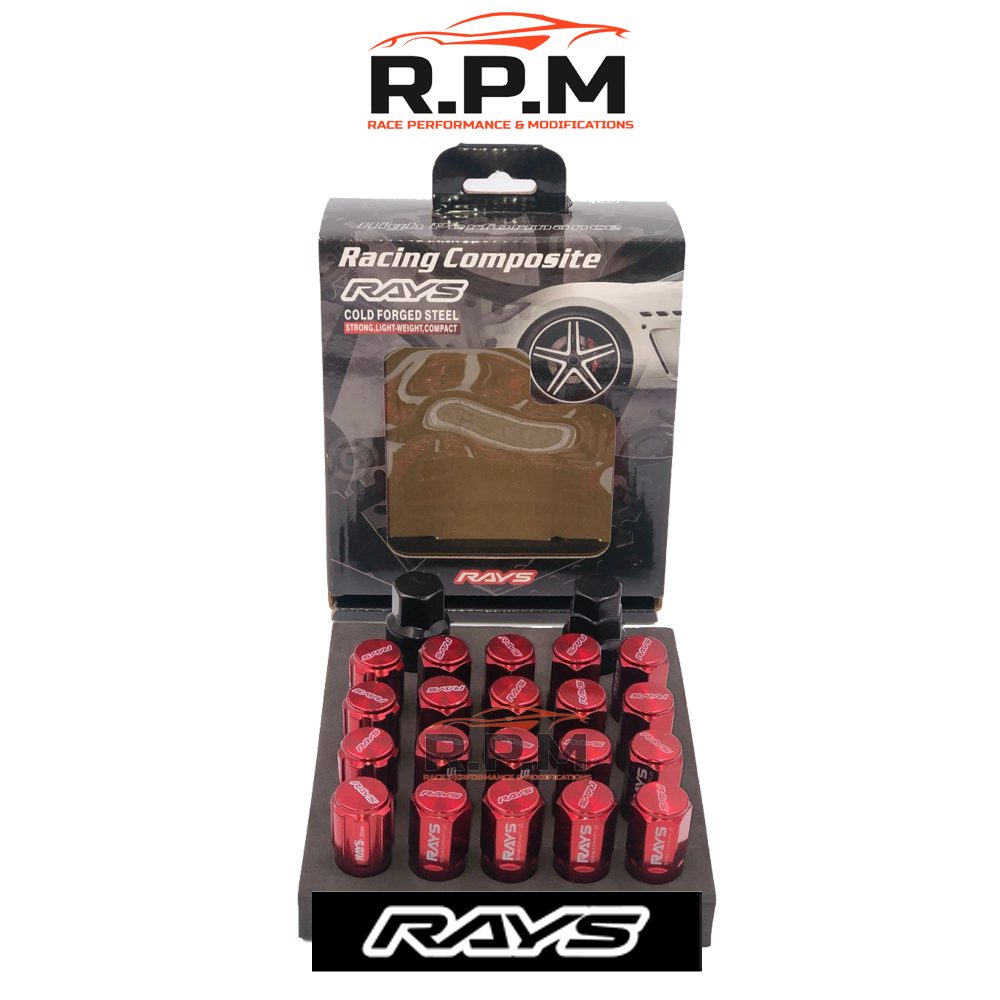 Rays Lock Nut Wheel Nut Long M12X1.5 Racing Nut Sport Rim Skru Tayar ...