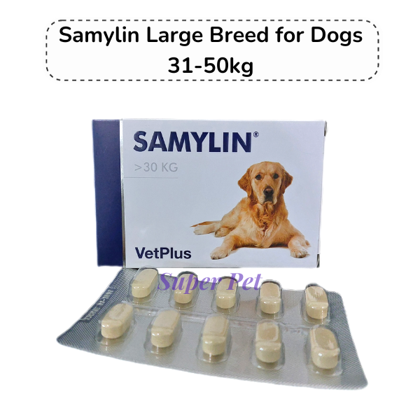 Samylin Large Breed for Dogs (30 tablets) / Liver support | Lazada