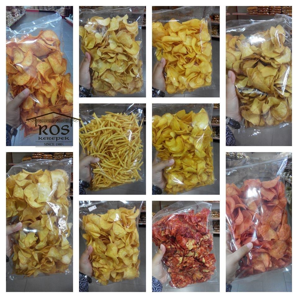🍠 Kerepek Ubi Tomato 🍠 Kerepek terbaik dari Ros kerepek House Banting ⭐ ...