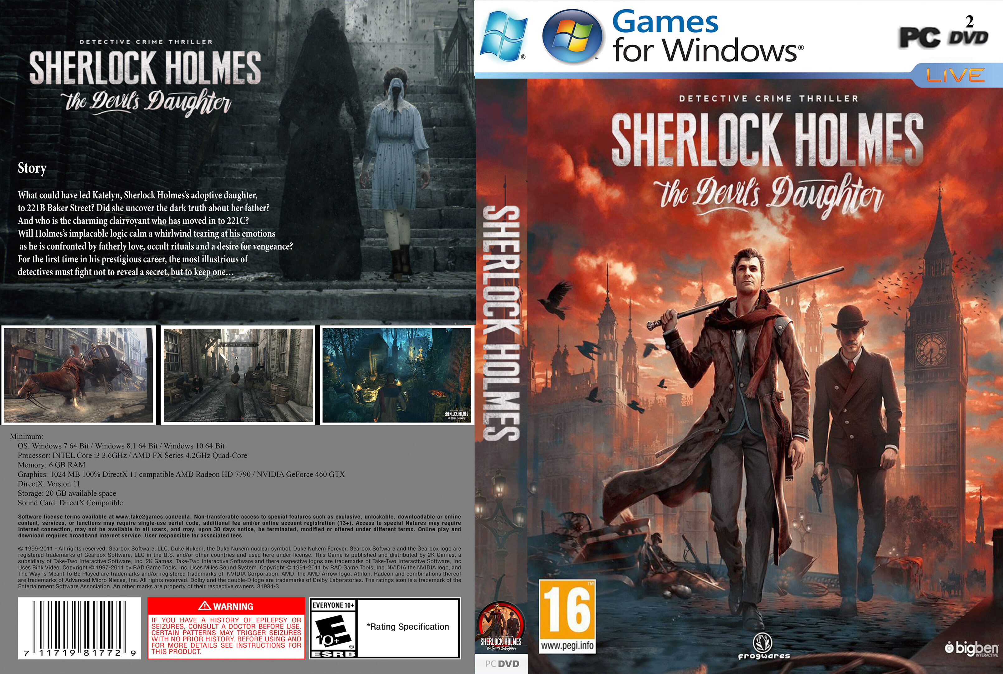 Sherlock Holmes: The Devil's Daughter PC GAME [Offline INSTALLATION ...