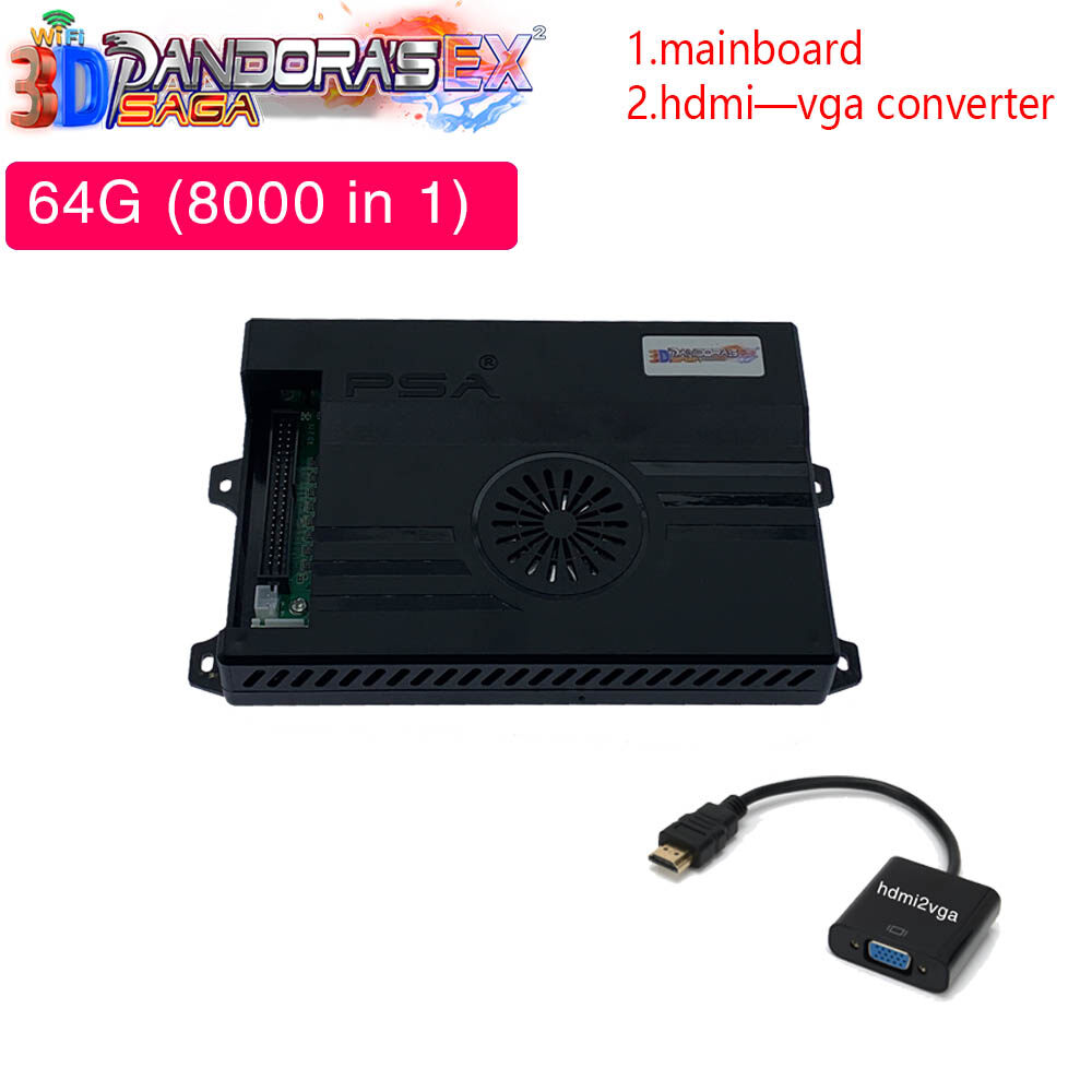 3d Wifi Pandoras Box Ex2 64g 8000 In 1 128g 10888 In 1 Moonlight