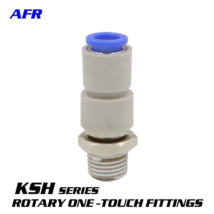Ksh Series Pneumatic Straight High Speed Rotary One-Touch Fittings Ksh04-M5 Ksh04-M6 Ksh04-01s ...