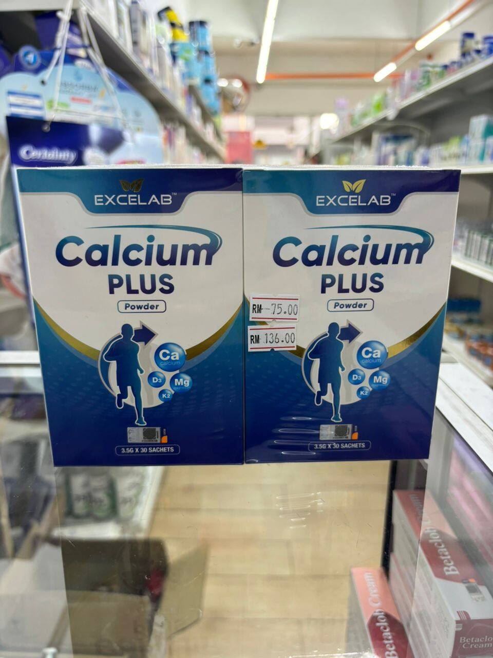 EXCELAB CALCIUM PLUS POWDER 3.5G X 30S | Lazada