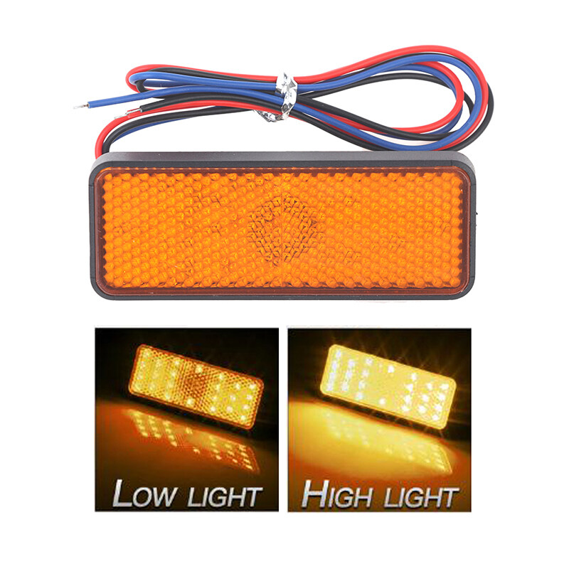 24LED Motorcycle LED Brake Light Rear Light Brake LED Reflector 12V ... 24LED Motorcycle LED Brake Light Rear Light Brake LED Reflector 12V ...