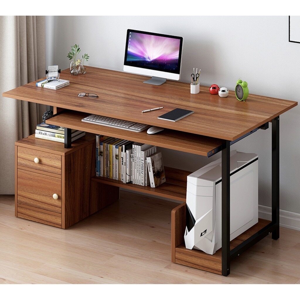 STUDENT STUDY TABLE WITH DRAWER MEJA LACI MURID BERLAJAR OFFICE TABLE ...