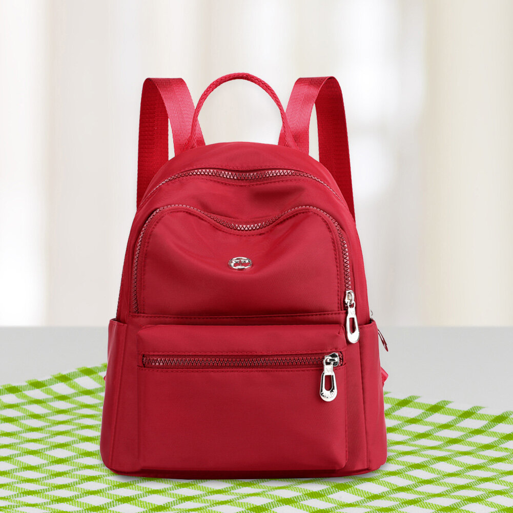 Waterproof Nylon School Shoulder Bag Women Student Casual Travel ...