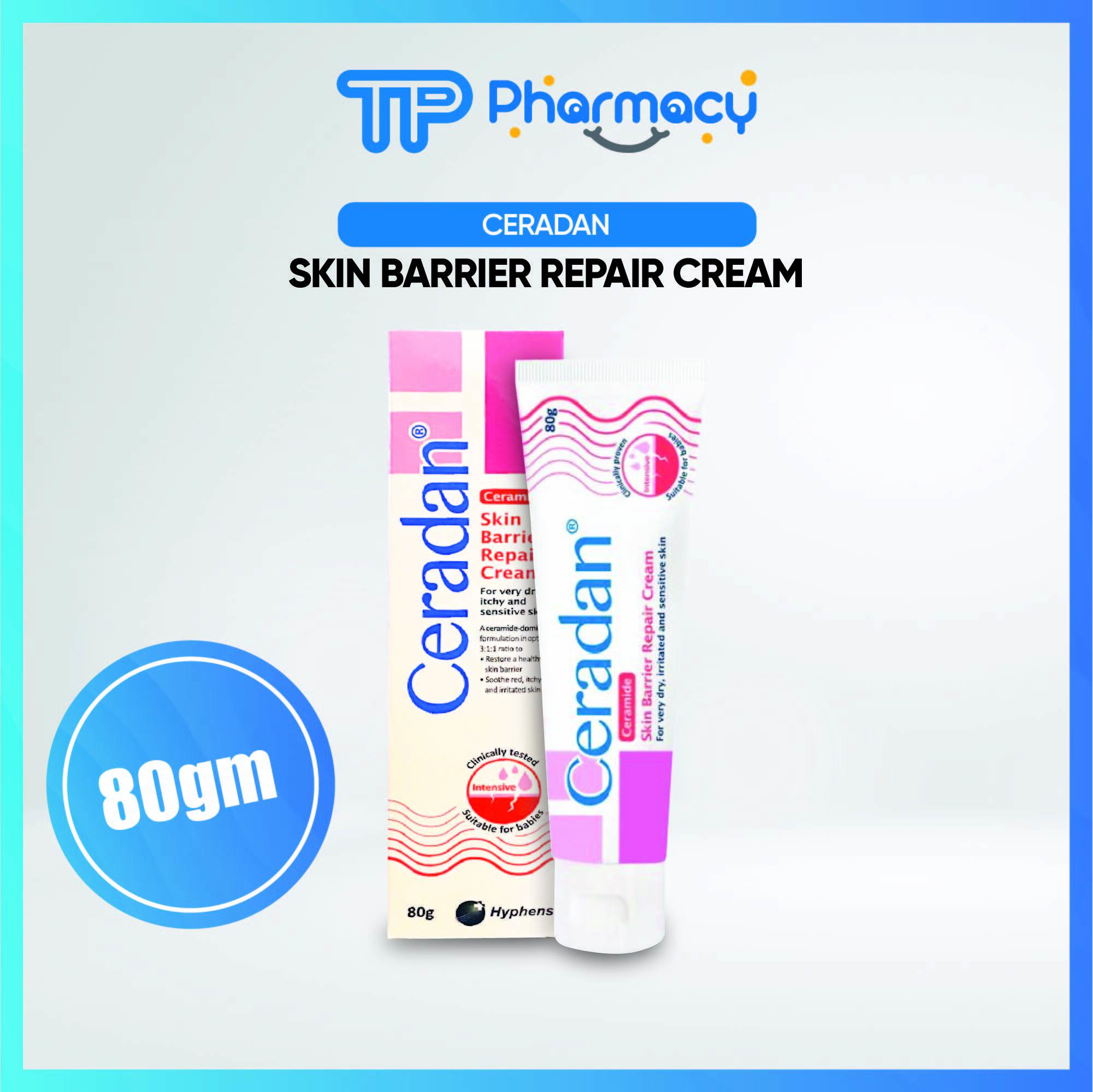 Ceradan Skin Barrier Repair Cream 80 Gram | Lazada