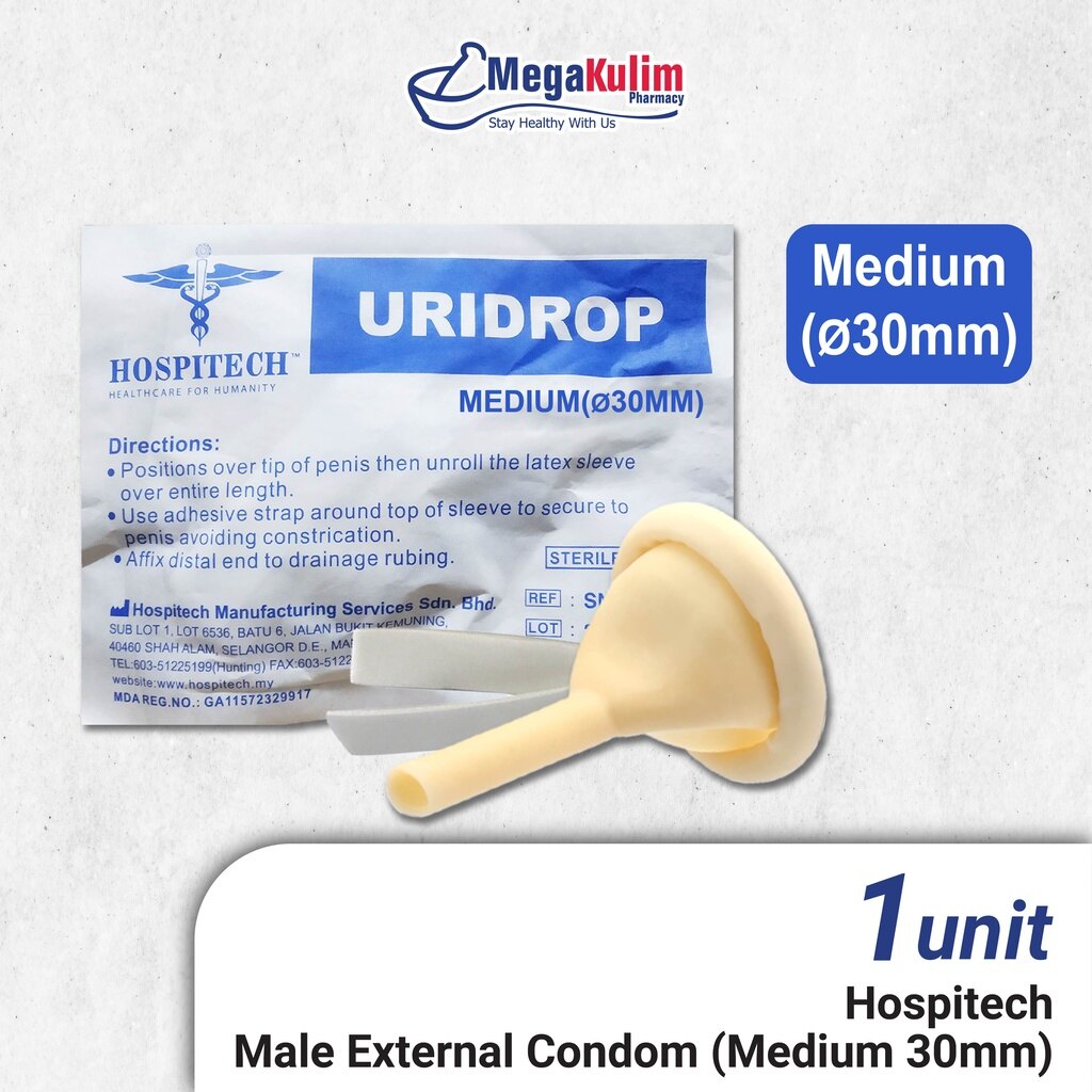 Hospitech External Male Catheter ( 4 Size to choose ) | Lazada