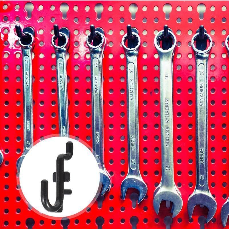 50PCS Peg Board Hook Plastic J Style Display Hook Shelf Hanging Supply 50pcs-peg-board-hook-plastic-j-style-display-hook-shelf-hanging-supply