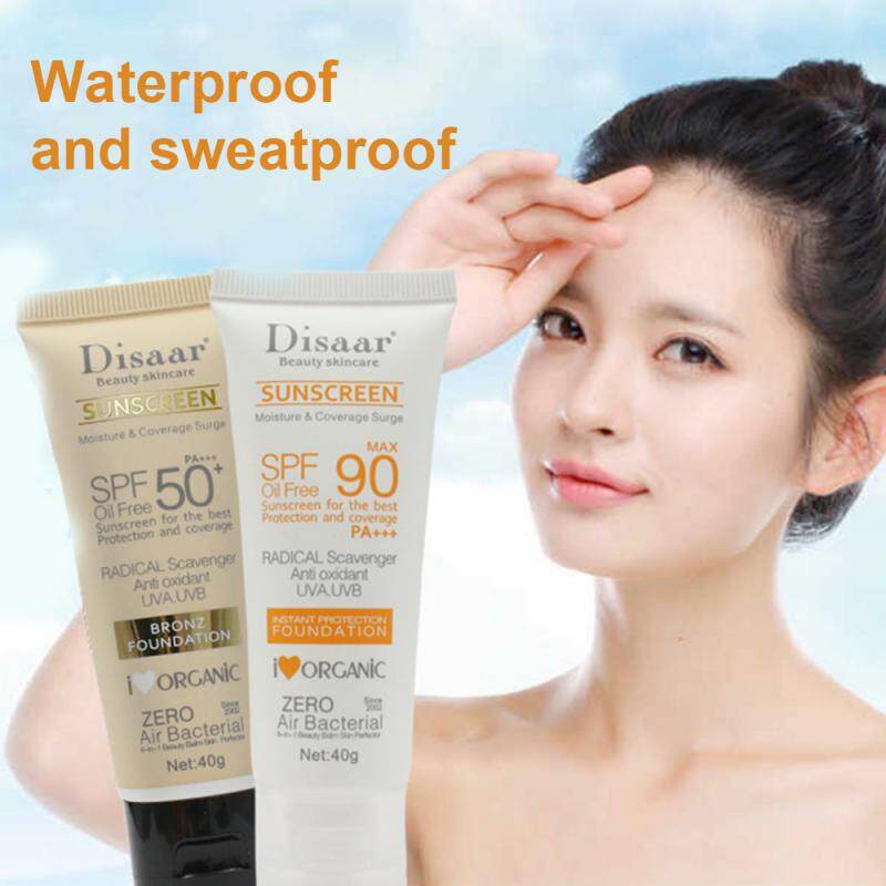 SPF 50 90 Facial Body ครีมกันแดด Whitening Sun ครีมบำรุงผิวป้องกัน Balm Anti-Aging Oil-Control ...