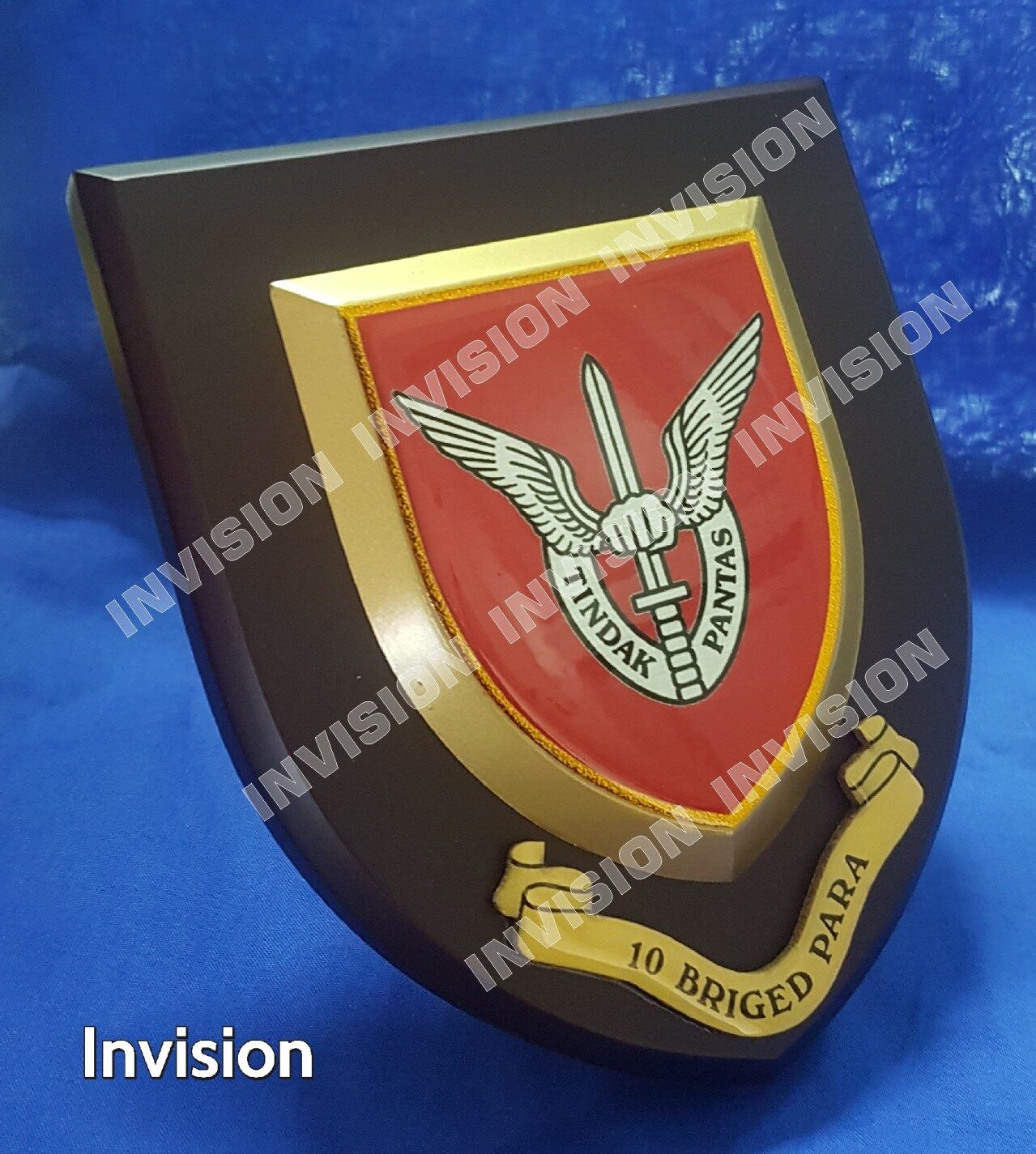 Malaysian Army Unit Plaques - 10 Briged Para (10th Parachute Brigade ...