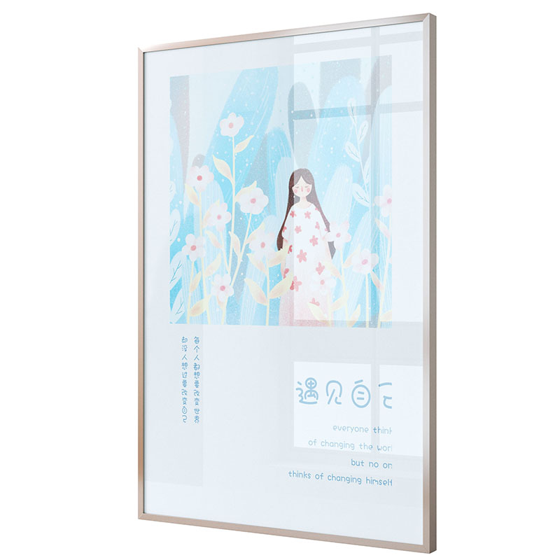 Poster Frame Rail Aluminum Profil Snap Photo Frame | Lazada PH