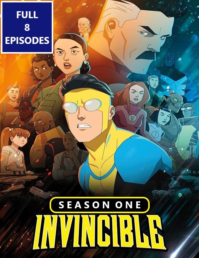 BLURAY Invincible Season 1 (2021) [TV SERIES-8 EPISODES] (2 DISCS ...
