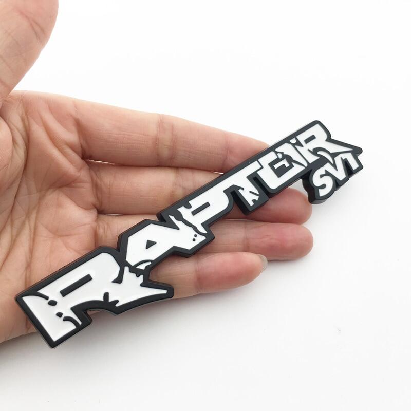 BOBO Creative 3D Metal Car Sticker Raptor SVT logo Emblem Badge Decal ...