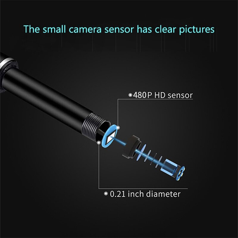 3in1 USB HD Visual Ear Spoon Mini Camera Endoscope Ear Earpick Cleaning ...