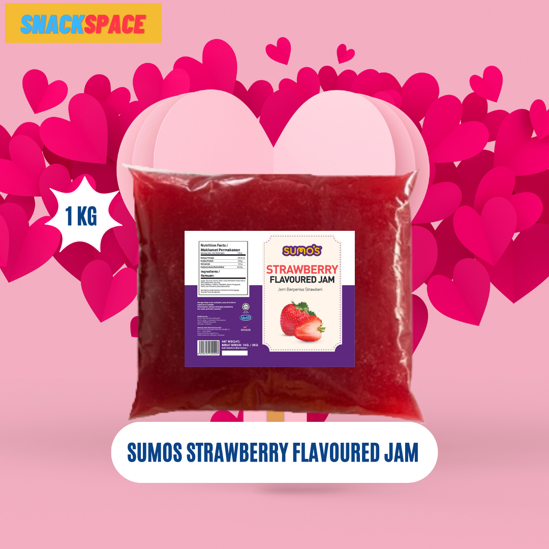 Sumo's STRAWBERRY Jam Refill Pack 1kg HALAL | Lazada