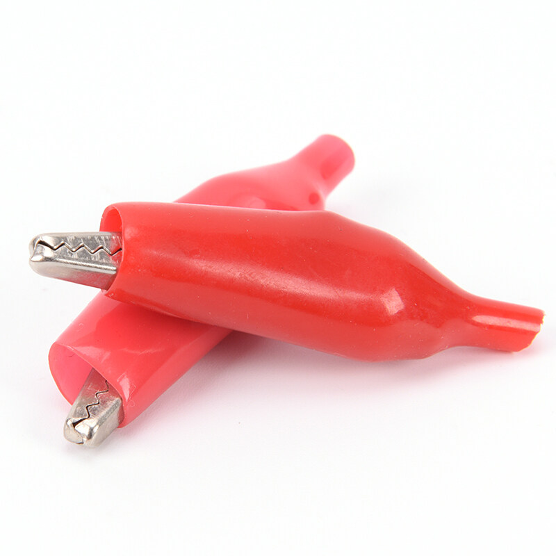 Sporter 10pcs small insulation boot metal alligator clip electric test ...