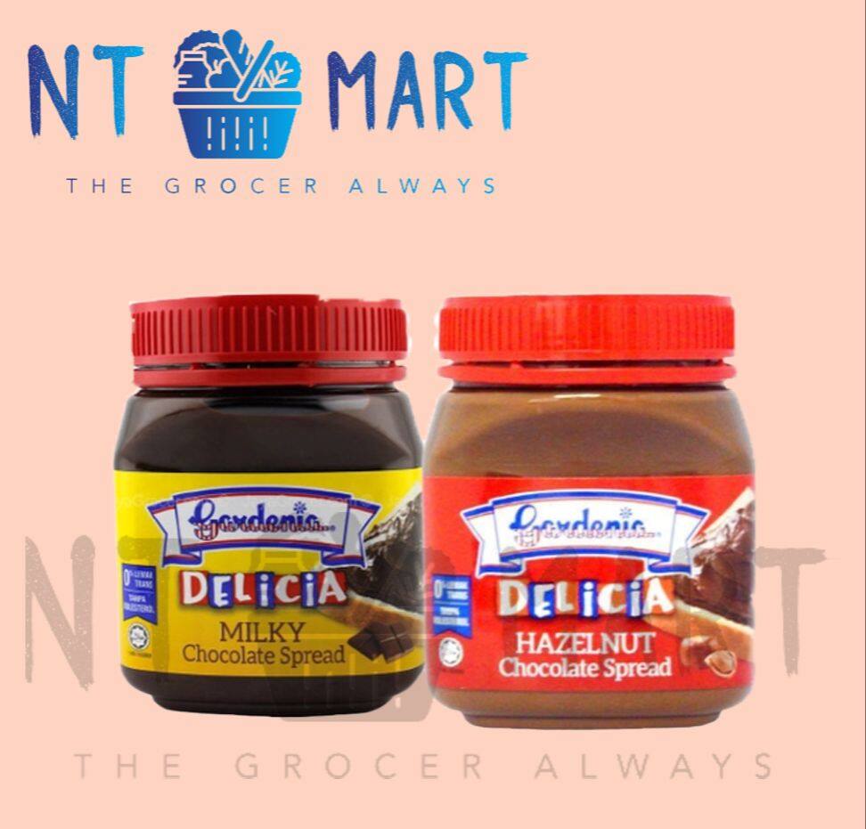 Gardenia Delicia Milky Choco Spread / Hazelnut Choco Spread 200g | Lazada