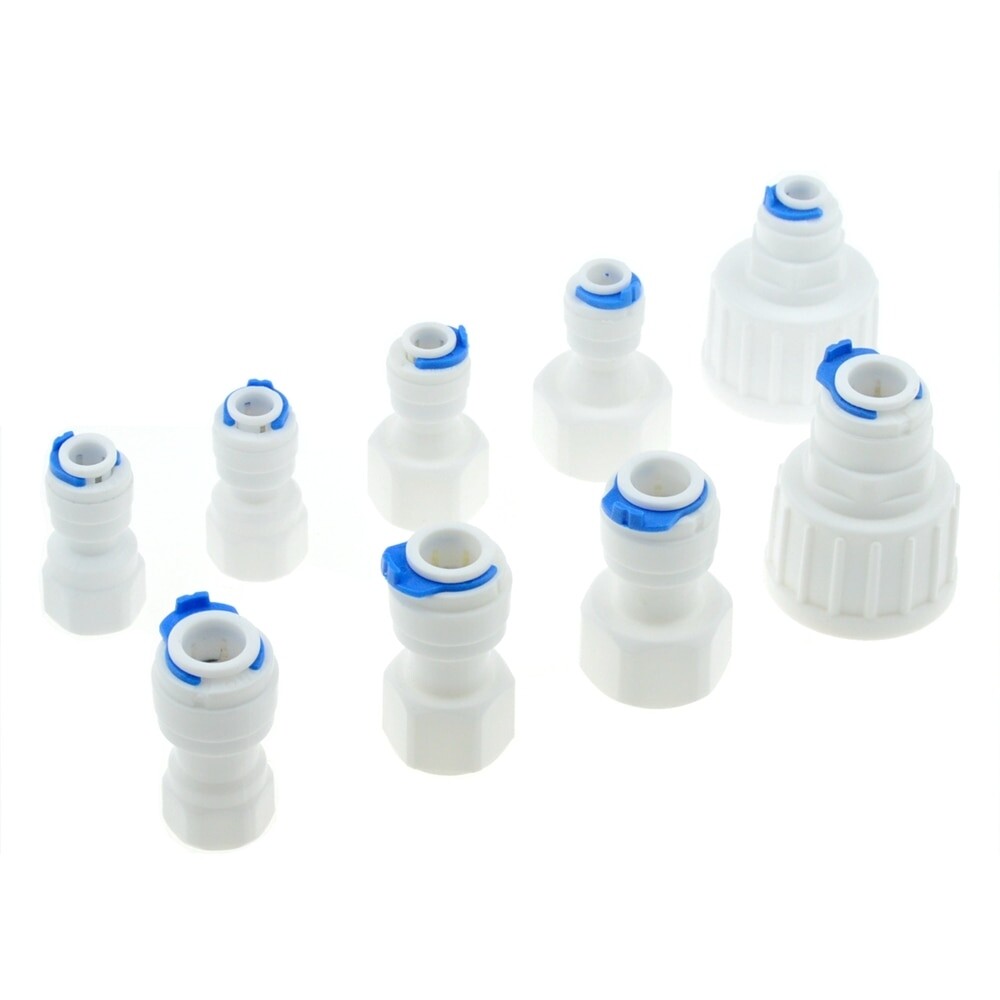 Reverse Osmosis RO Water System Fitting 1/4" 3/8" Inch 8mm OD Hose Tube ...