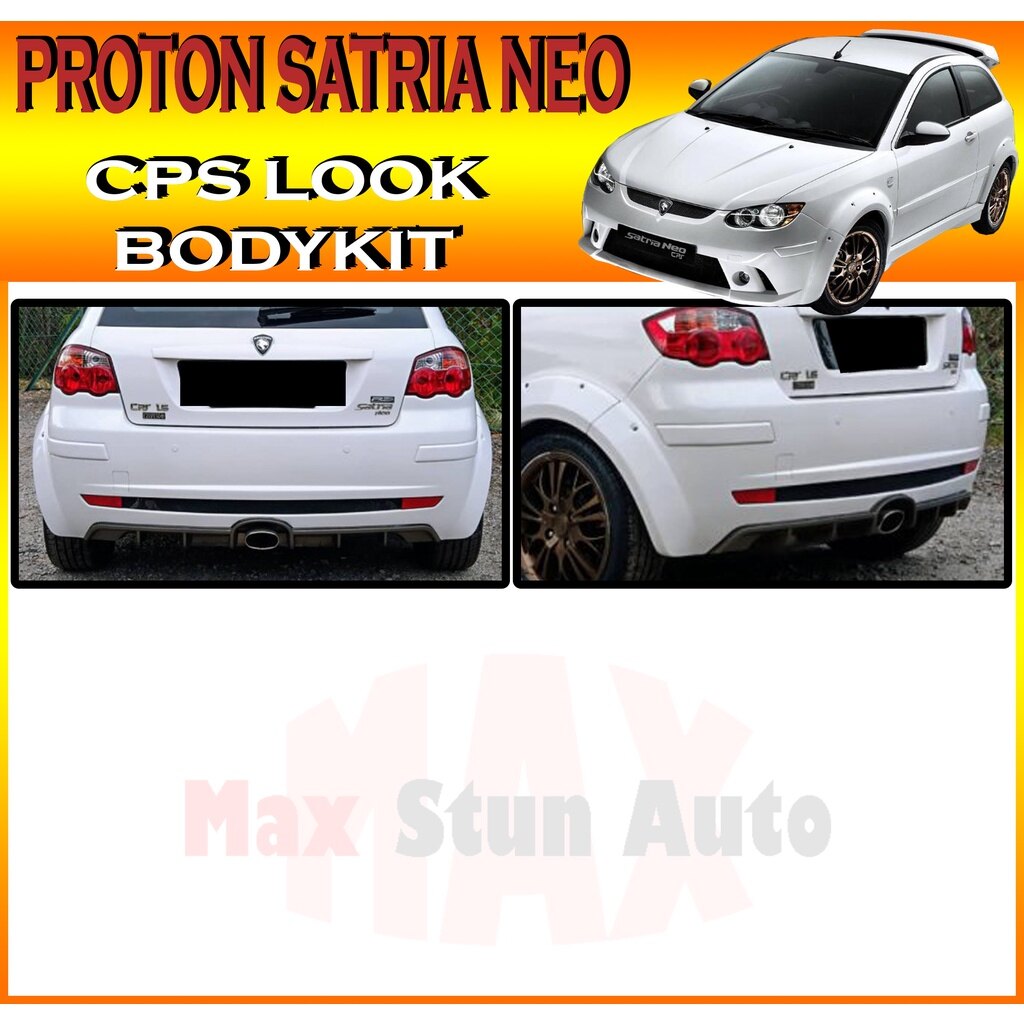 PROTON SATRIA NEO CPS LOOK BODYKIT (CPS) FRONT BUMPER REAR BUMPER SIDE ...