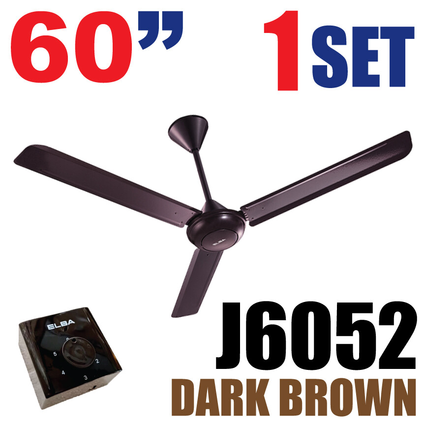 Elba 60" Regulator Ceiling Fan 3 Blade J6051 & J6052 | Lazada
