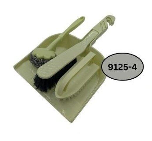 Cleaning Set: Mini Dustpan, Dust Pan Brush, Dust Sticker Roller ...